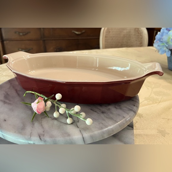 Emile Henry France | Kitchen | Emile Henry France Burgundy Oval Baking ...